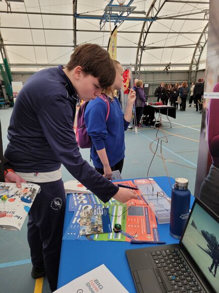 Year 10 at the Big Futures Careers Exhibition - News Blog - Saxon Mount ...
